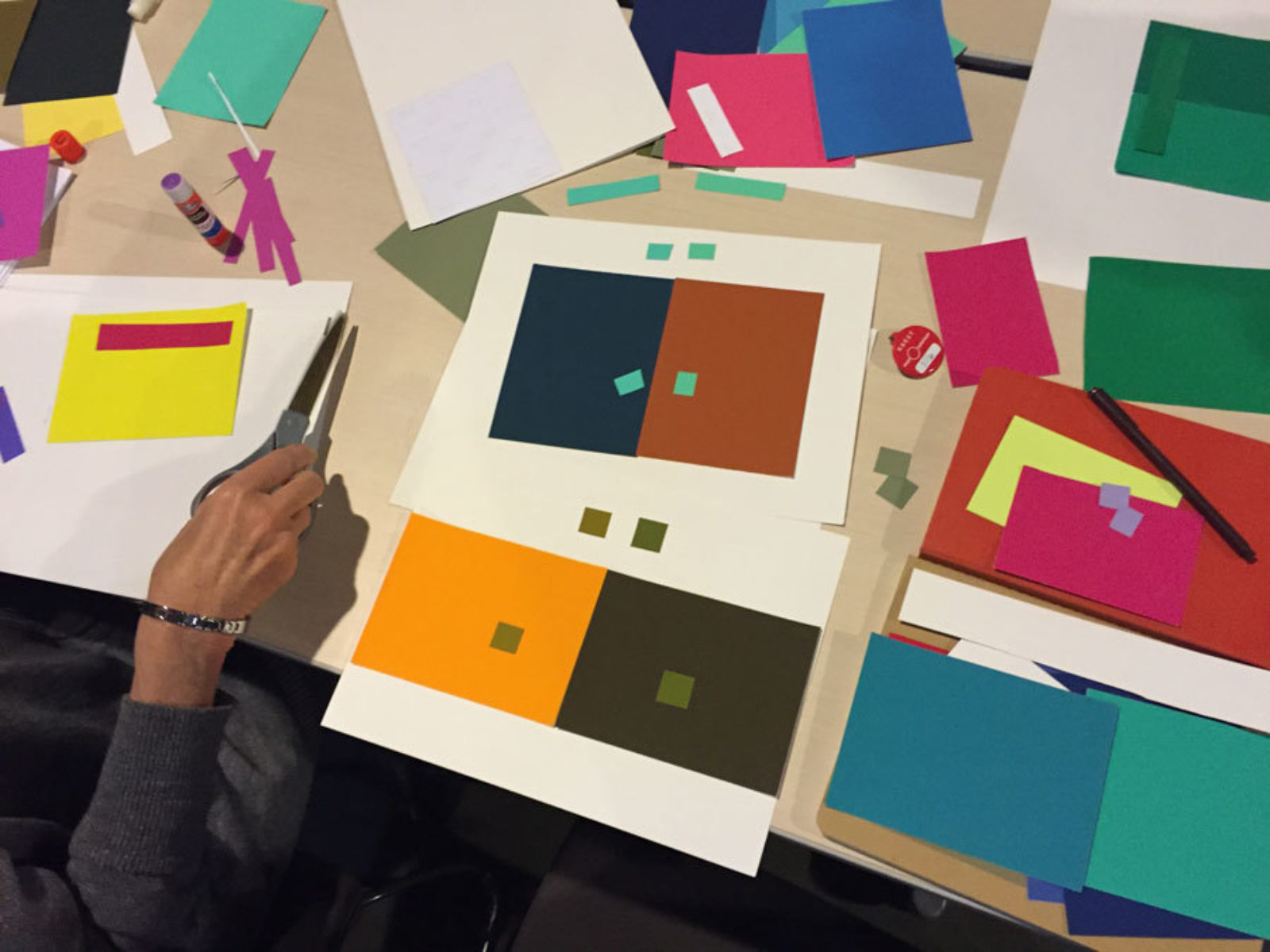 The Drawing Center: Albers Color Workshop