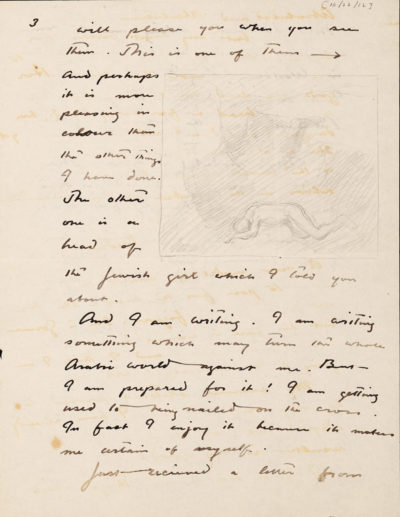 The Drawing Center: The Letters of Kahlil Gibran